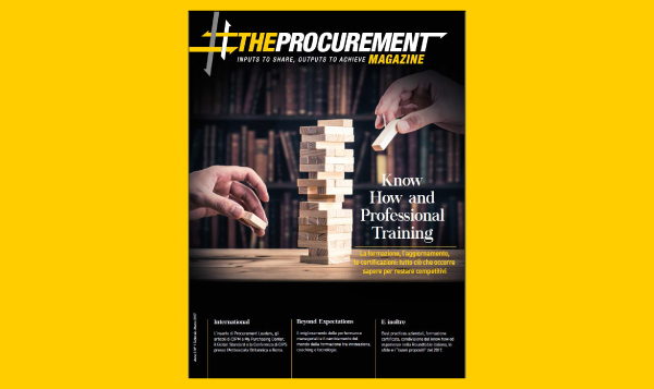 TP Magazine n.1/2017 | Know how and professional training | The Procurement